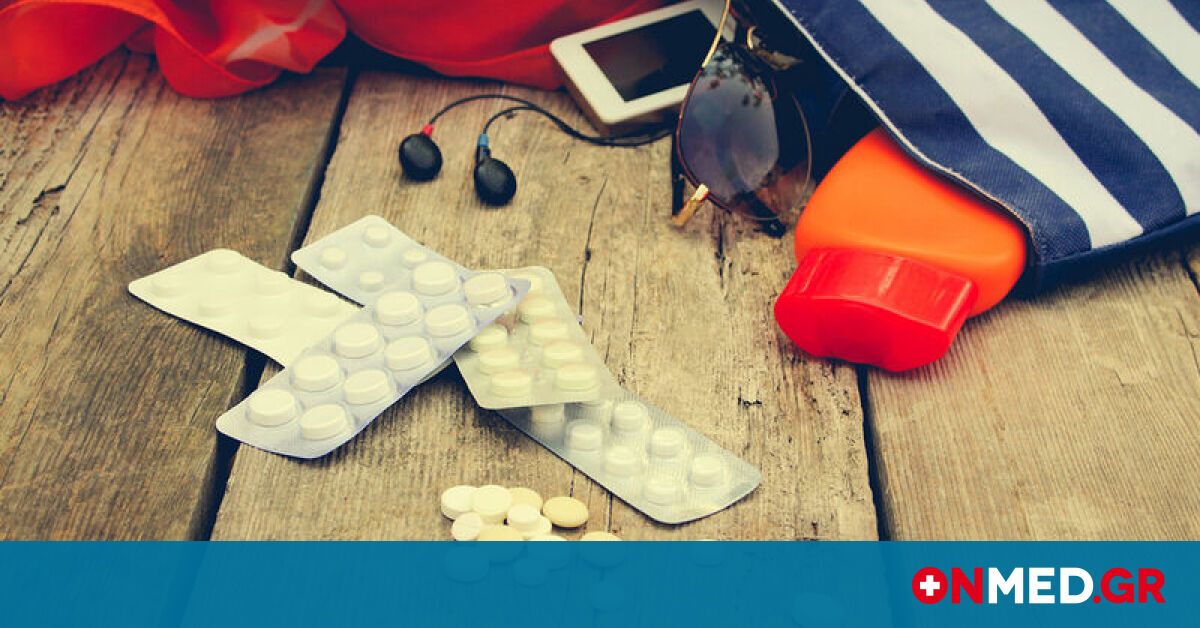 Φαρμακείο διακοπών: Δείτε τι πρέπει να περιέχει