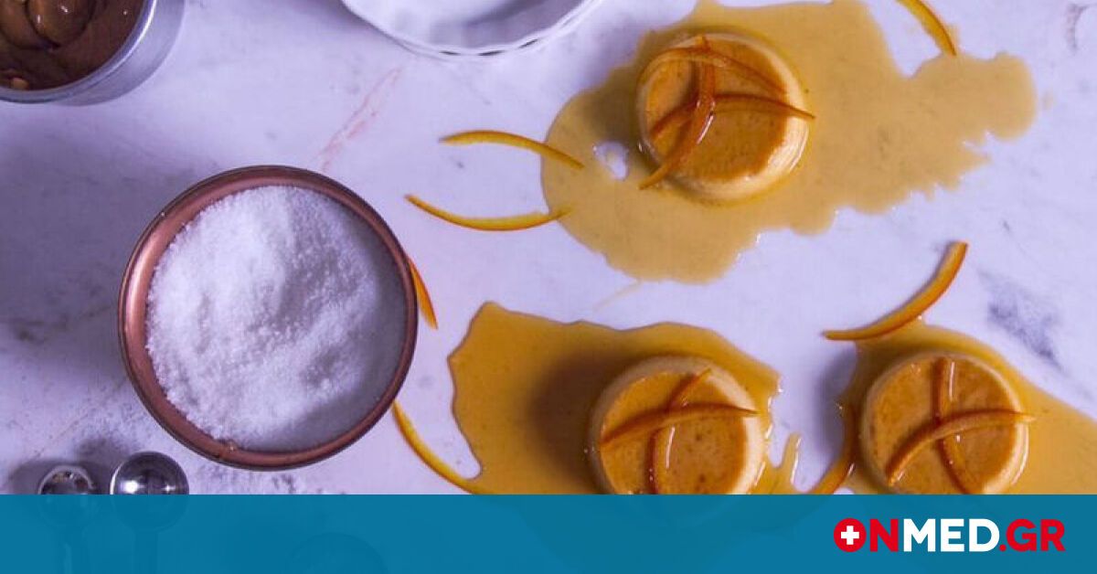 Άκης Πετρετζίκης: Κρεμ καραμελέ με πορτοκάλι